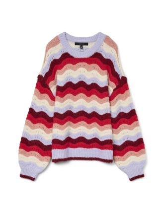 Vero Moda Vmdoja Ls O-Neck Pullover Boo