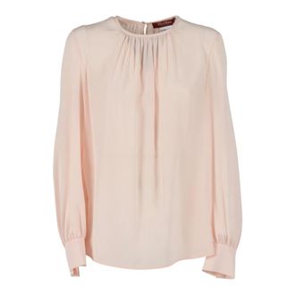 Max Mara Damen, Blusen & Hemden, Rosa, LGr&ouml;&szlig;e