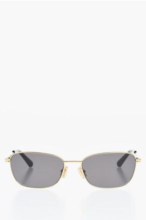 Bottega Veneta oval Sunglasses with Golden Effect Frame size Unica