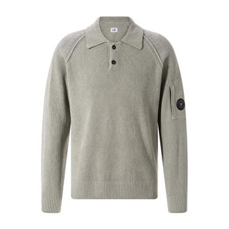 C.P. Company V-Ausschnitt Strickpullover - - Knitwear - Herren - Grau - XL