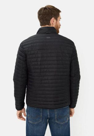 Camel Active Steppjacke mit wasserabweisender Funktion Langarm Markenlogo