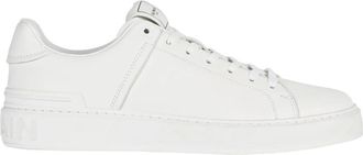 Balmain Homme, Chaussures, Blanc, Taille: 44 EU B-Court trainers