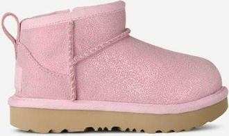 UGG Classic Ultra Mini Dazzle Boot für Kinder in Ribbon Candy, Größe Wildleder