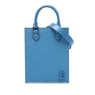 Louis Vuitton Pre-owned Petit Sac Plat - Femme - Pre-owned - Bleu - Taille: ONE Size