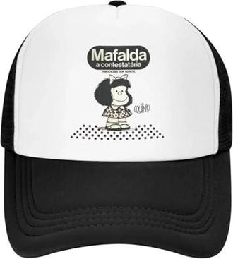 Generic Casquette Trucker personnalis&eacute;e Quino Comic Cartoon pour Hommes et Femmes Ajustable Casquette de Baseball Adulte Papa activit&eacute;s Plein air Cadeaux Les 