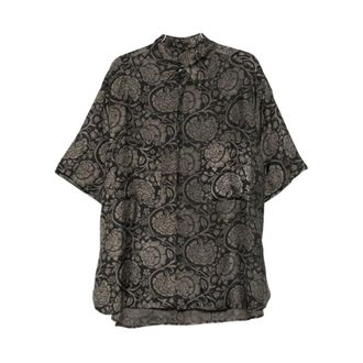 Uma Wang UMA Wang, Herren, Shirts, Schwarzk, SGr&ouml;&szlig;e
