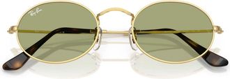 Ray-Ban unisex, Accessoires, Jaune, Taille: 51 MM Rb3547 Oval