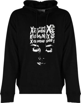 John Richmond Hoodie - - Sweatshirts & Hoodies - Herren - Schwarzk - 2XL
