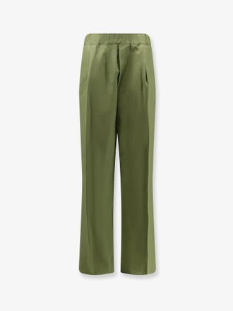 Laneus Viscose and linen trousers - LANEUS - gender_Man