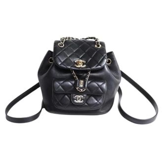 Chanel Pre-owned Vintage Rucksack - - Pre-owned - Damen - Schwarzk - ONE SIZE