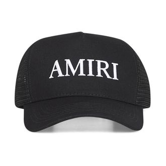 Amiri Homme, Accessoires, Noir, Taille: ONE Size Casquette de baseball noire en mesh