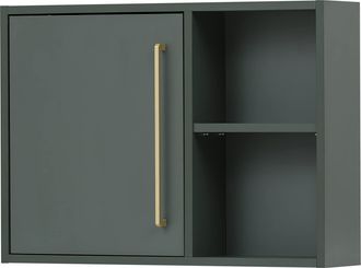 Schildmeyer Kent H&auml;ngeschrank 151117, waldgr&uuml;n/Gold, 66,8 x 16 x 48,4 cm