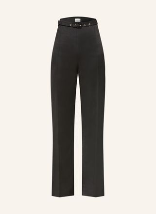 Claudie Pierlot Claudie Pierlot Marlenehose Aus Satin schwarz