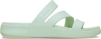Crocs Pantoletten Crocs Getaway Strappy 209587 Gr&uuml;n