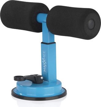 MAXXMEE Trainings-Assistent Sit-Up | Halterung fürs Bauch- & Armmuskeltraining | Befestigung per Saugnapf - für nahezu Jede Glatte Oberfläche | Bis zu 90 kg T