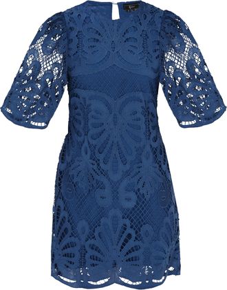 Faina Kleid Frauen Marine