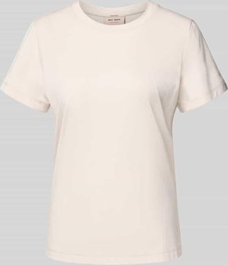 Mos Mosh Regular Fit T-Shirt mit Label-Emblem Modell Dala