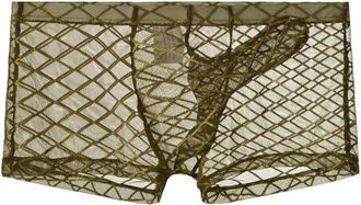 Generic String Homme sous Vetement Homme Sexy &Eacute;rotique Jockstrap Slip Mesh L&eacute;ger Et A&eacute;r&eacute; Usage Polyvalent Parfait pour Maison Petite F&ecirc;te Ou Tenue Casual Tend