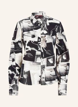 High High Bluse Hadron schwarz