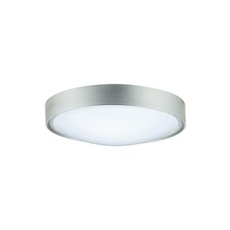 Trio leuchten plafonnier led en titane clarimo 659011887 acrylique blanc
