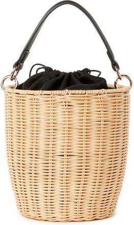 Saison 1865 Sac seau Fauve en paille