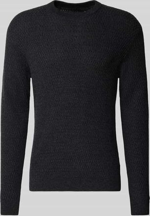 Jack & Jones Strickpullover mit Rundhalsausschnitt Modell REAGAN