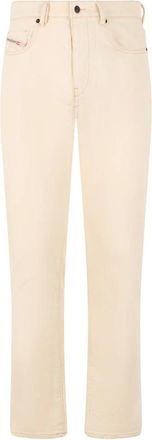 Diesel Homme, Jeans, Beige, Taille: W34 Comfort Jeans Coupe Droite