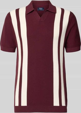 Mc Neal Regular Fit Poloshirt in Strick-Optik