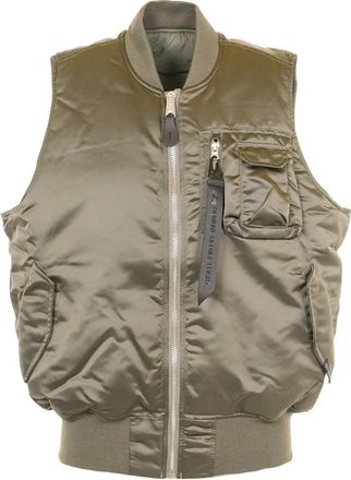 Alpha Industries Ma-1 Base Vest - Femme - Vestes - Vert - Taille: 42 FR