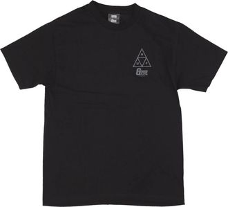 HUF Gundam Triple Triangle Schwarzes T-Shirt - - Tops - Herren - Schwarzk - L