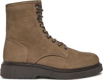 Calvin Klein Schn&uuml;rschuhe HM0HM01576 Dunkelbeige