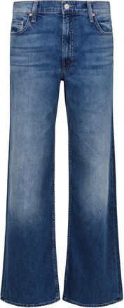 Mother Femme, Jeans, Bleu, Taille: W29 Wide Jeans