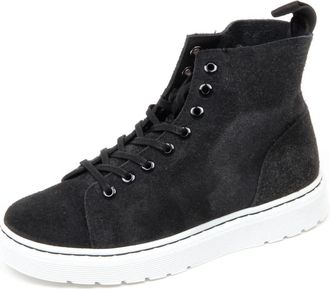 Dr. Martens Femme, Chaussures, Noir, Taille: 37 EU Talib Wooly Bully Lace-up Boot