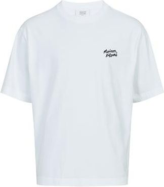 Maison Kitsun&eacute; T-shirt oversize &agrave; imprim&eacute; dos en coton