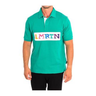 La Martina Kurz&auml;rmeliges Poloshirt - - Tops - Herren - Gr&uuml;n - L