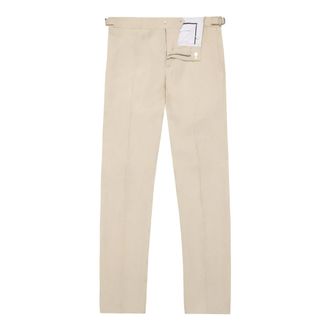 Orlebar Brown Homme, Pantalons, Beige, Taille: W34 Griffon Linen Pantalons