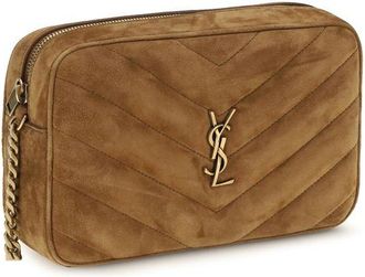 Saint Laurent Camera LouLou Shoulder Bag - Brown