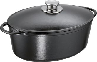 Schulte Ufer 1663-34 s Bräter Rustika 34 cm, schwarz