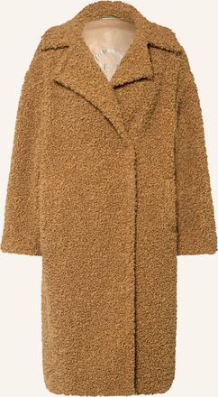 No.1 Como Teddyfell-Mantel Cortona beige