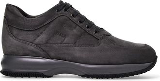 Hogan Homme, Chaussures, Gris, Taille: 44 EU Baskets Interactive
