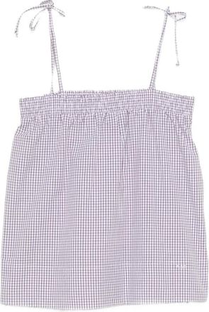 A.P.C. A.p.c., Femme, Tops, Multicolore, Taille: 34 FR Top &agrave; carreaux