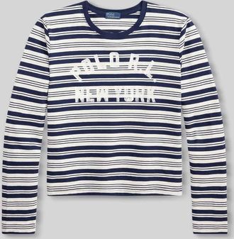 Polo Ralph Lauren Regular Fit Langarmshirt aus reiner Baumwolle