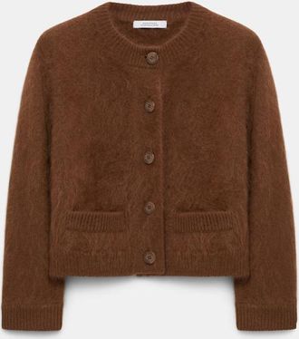 Dorothee Schumacher Fluffy Cardigan aus Merino und Kaschmir
