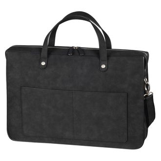 Hama Stylische Laptoptasche Classy 13.3-14.1 Zoll (zwei Fronttaschen, großes Fach, 11 Tablet-Fach, Abnehmbarer Gürtel, gepolsterte Innen, 39 x 8,5 x 39 cm)