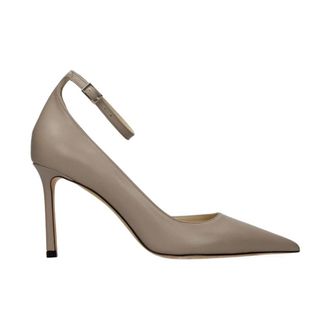 Jimmy Choo London Pumps aus Leder mit hohem Absatz - - Shoes - Damen - Grau - 36 EU