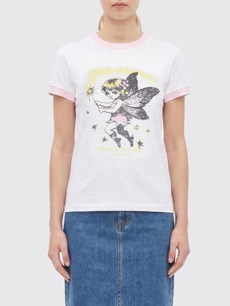 Ganni T-Shirt GANNI Damen Farbe Wei&szlig;