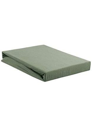 Beddinghouse Drap Housse en Jersey 160TD avec Bonnets de 10 cm Vert 70/80/90 x 200/210 x 10 cm