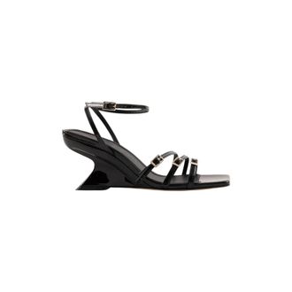 Souliers Martinez Eden Keilabsatz-Sandalen - - Shoes - Damen - Schwarzk - 38 EU