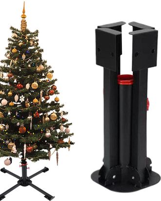 Generic Christbaumst&auml;nder, Basis f&uuml;r Weihnachtsbaum, zusammenklappbare Basis f&uuml;r k&uuml;nstlichen | Ersatzhalterung f&uuml;r Weihnachtsbaum, Baumst&auml;nder aus Metall f&uuml;r 