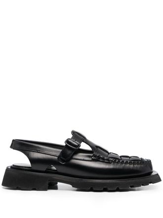 Hereu mocassins Cranc Sport Slingback - Noir